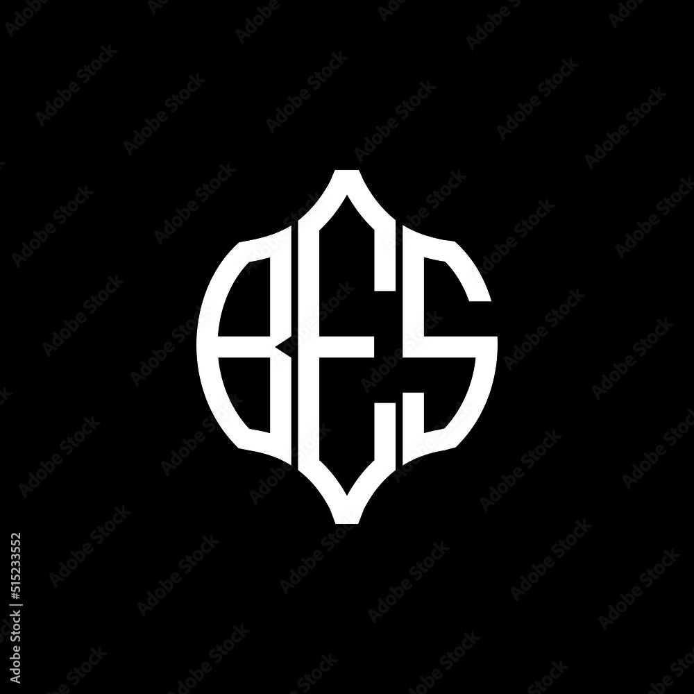 BES letter logo. BES best black background vector image. BES Monogram ... BES letter logo. BES best black background vector image. BES Monogram ...