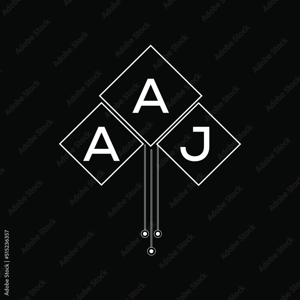 AAG letter logo design with white background in illustrator, AAG vector ...