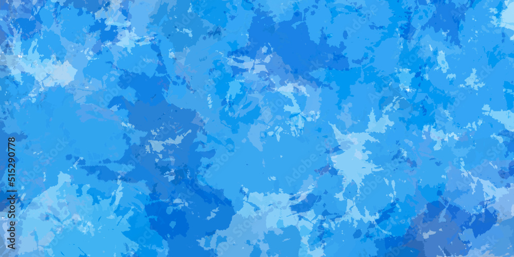 Cool blue camo background, camouflage painted design elements of color ...