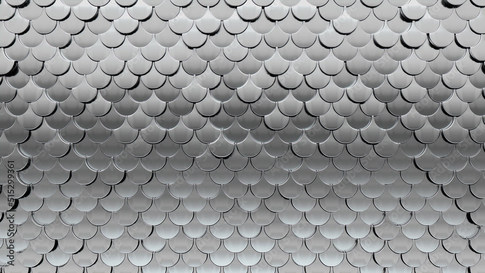 Luxurious, Silver Wall background with tiles. Polished, tile Wallpaper ...