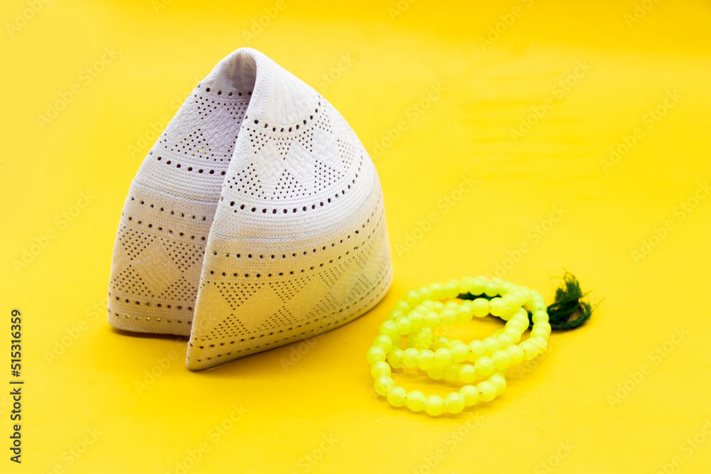 Islamic headdressor or skull-cap are usually worn by Muslim men ...
