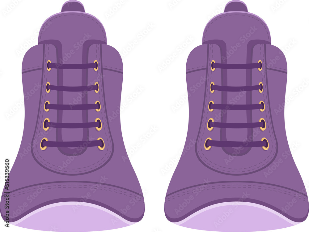 Boxing shoes clipart design illustration Stock Illustration | Adobe Stock