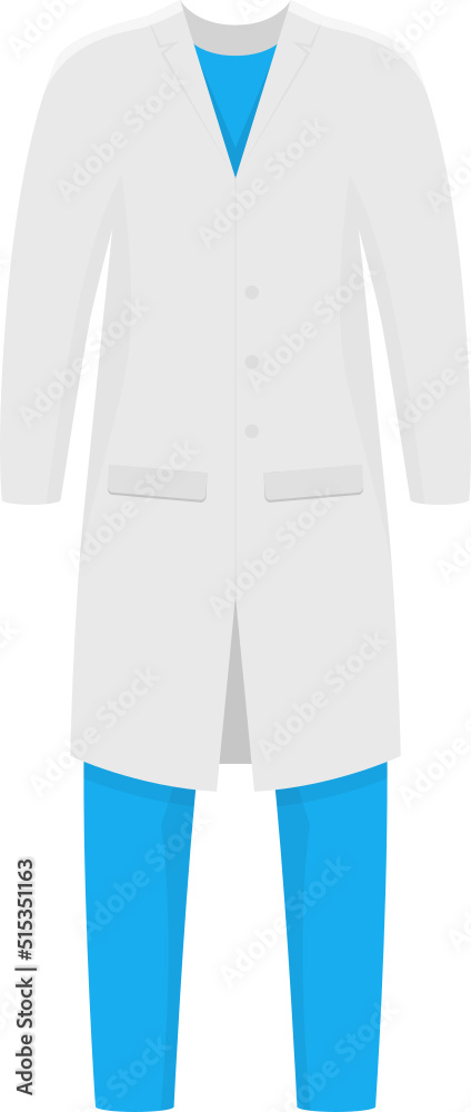 Medical clothing clipart design illustration Stock Vector | Adobe Stock