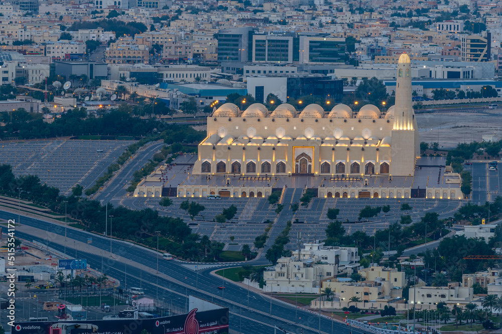 Sheikh Zayed Mosque Aerial View
