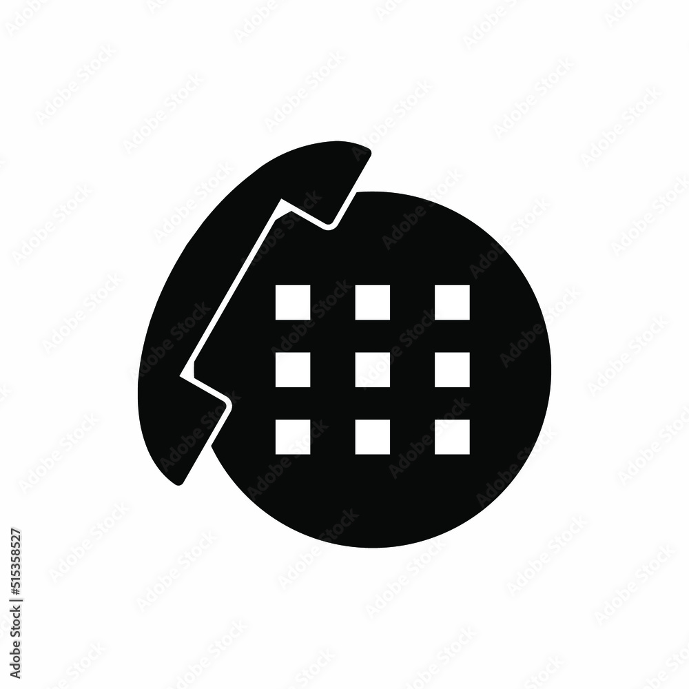 Phone Icon. Calling Sign - Communication Symbol for Design and Websites ...