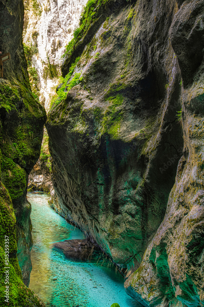 The Tolmin Gorges are one of the most magnificent natural attractions ...