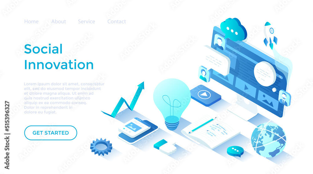 Social Innovation, Idea, Strategy, Technology, Innovative Approaches ...