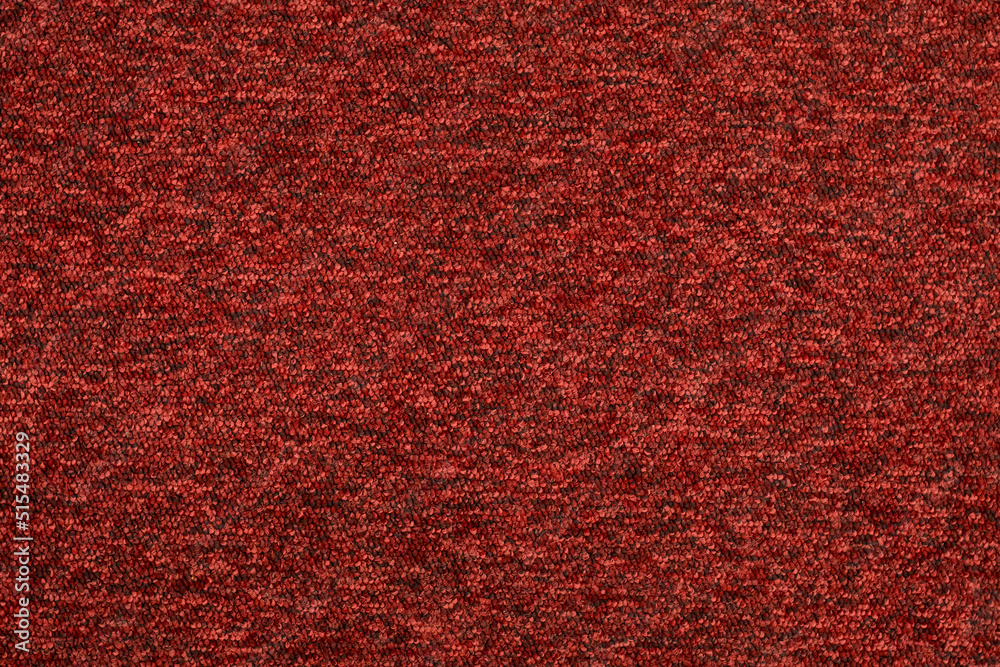 Red Carpet Texture. Red matte background of suede fabric, closeup ...