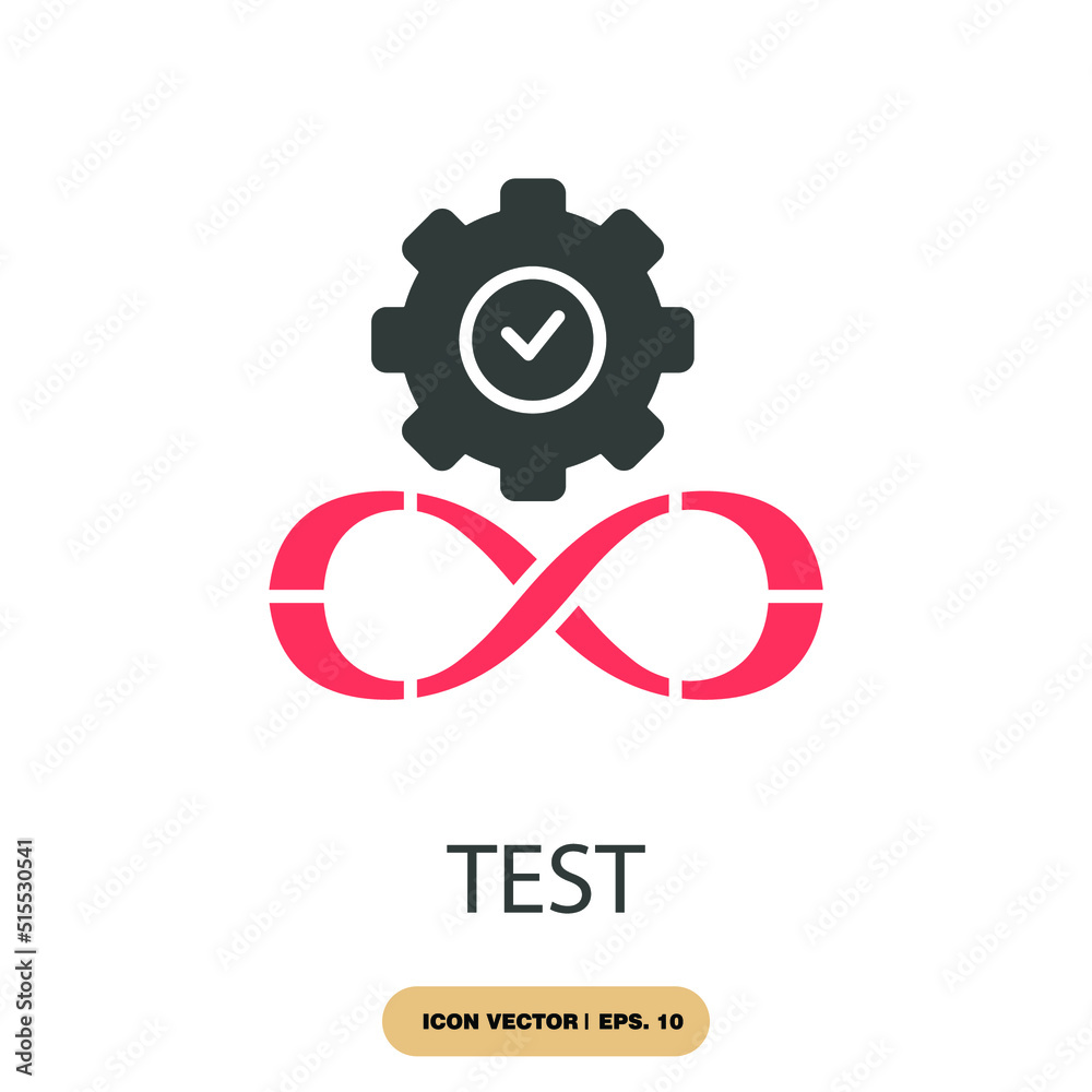 test icons symbol vector elements for infographic web Stock Vector ...