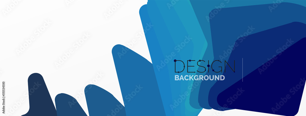 Background, creative geometric shapes composition with gradient effect ...