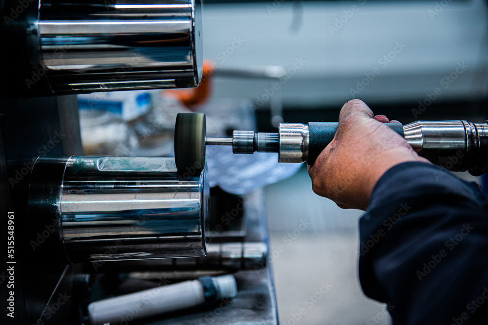 Manos trabajando en la industria Stock Photo | Adobe Stock