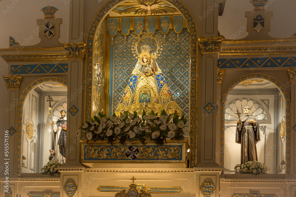 Poster Pangasinan, Philippines - The statue of Our Lady of Manaoag is a ...