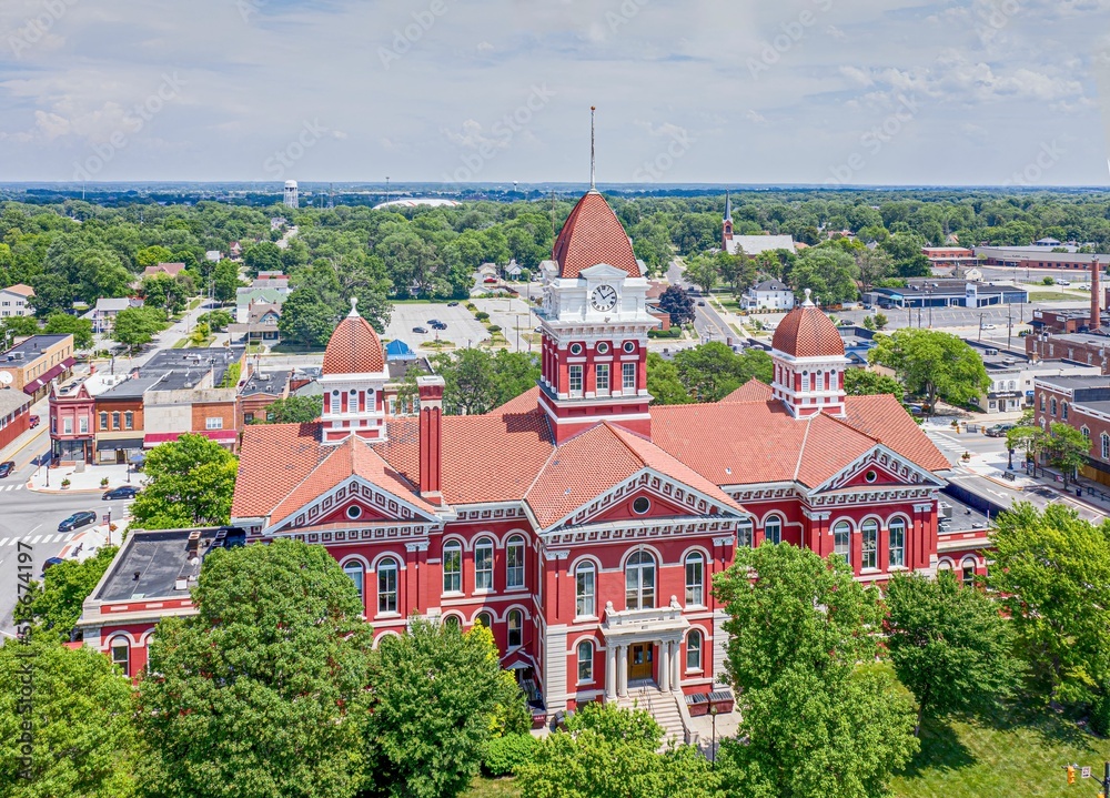 Grand Historic Courthouse Inside
