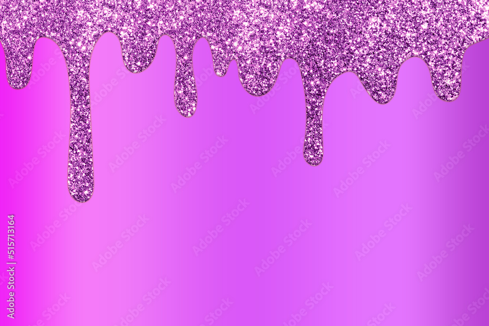 Purple dripping glitter background, Dripping Glitter Background Stock ...