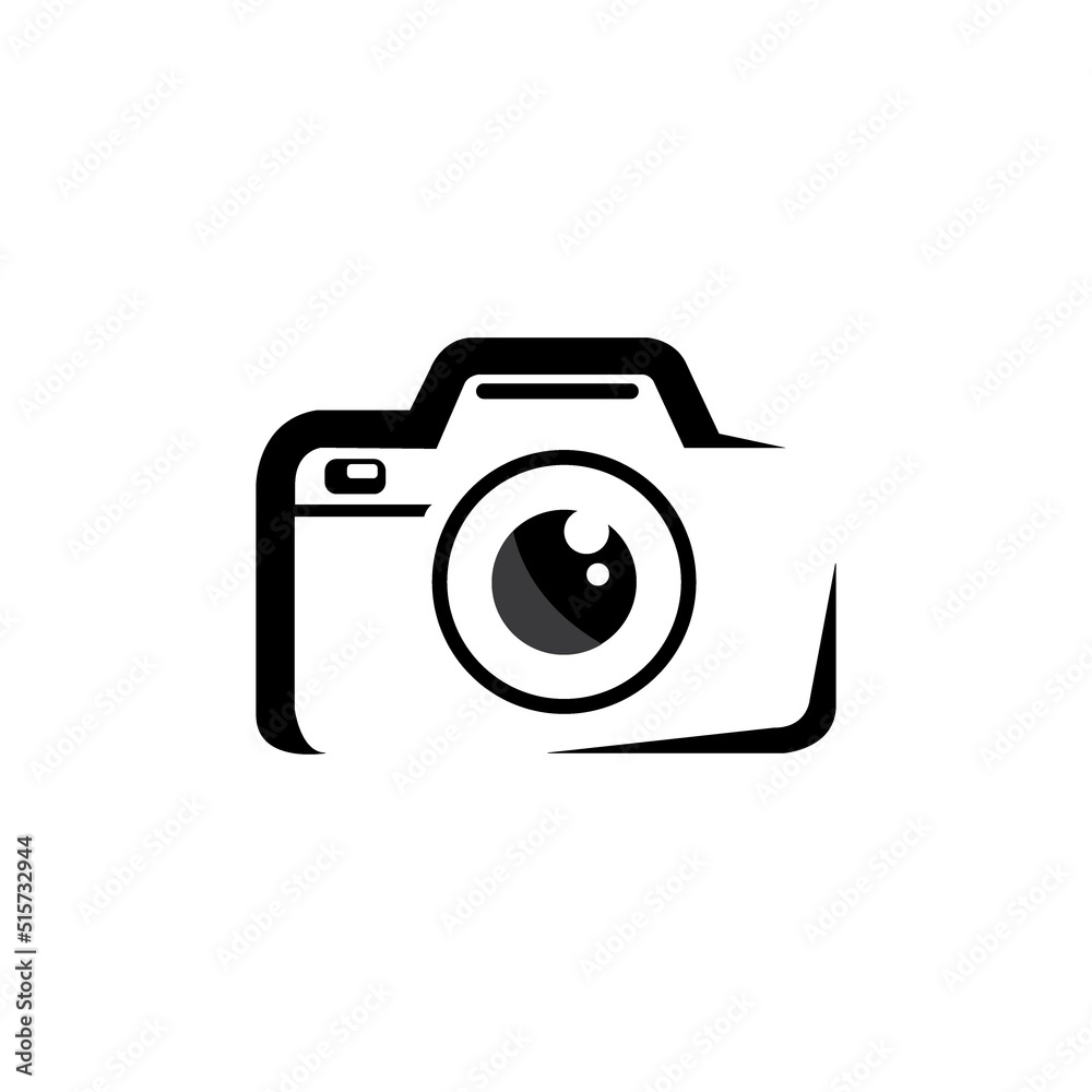 camera icon logo vector design template Stock Vector | Adobe Stock