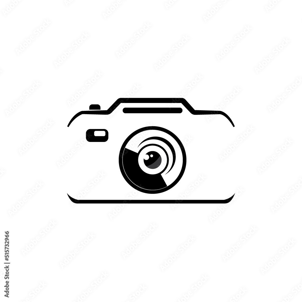 camera icon logo vector design template Stock Vector | Adobe Stock
