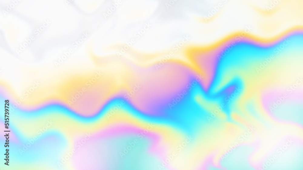 Abstract holographic background with place for text, copy space. Oil ...