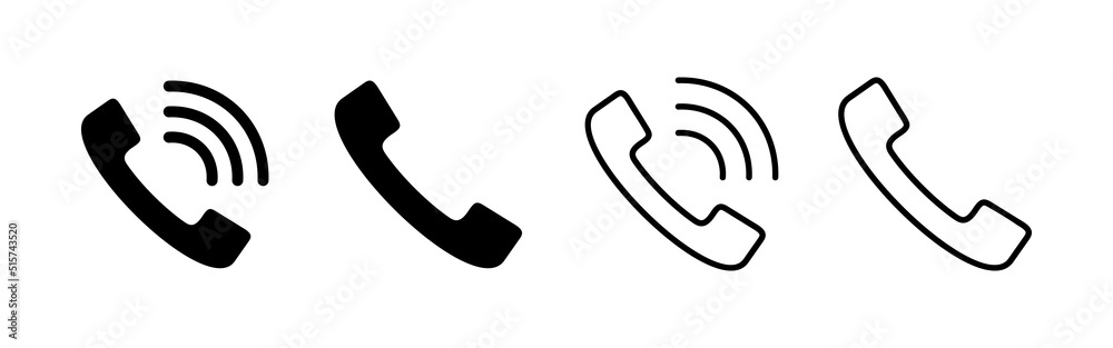 Call icon vector. telephone sign and symbol. phone icon. contact us ...