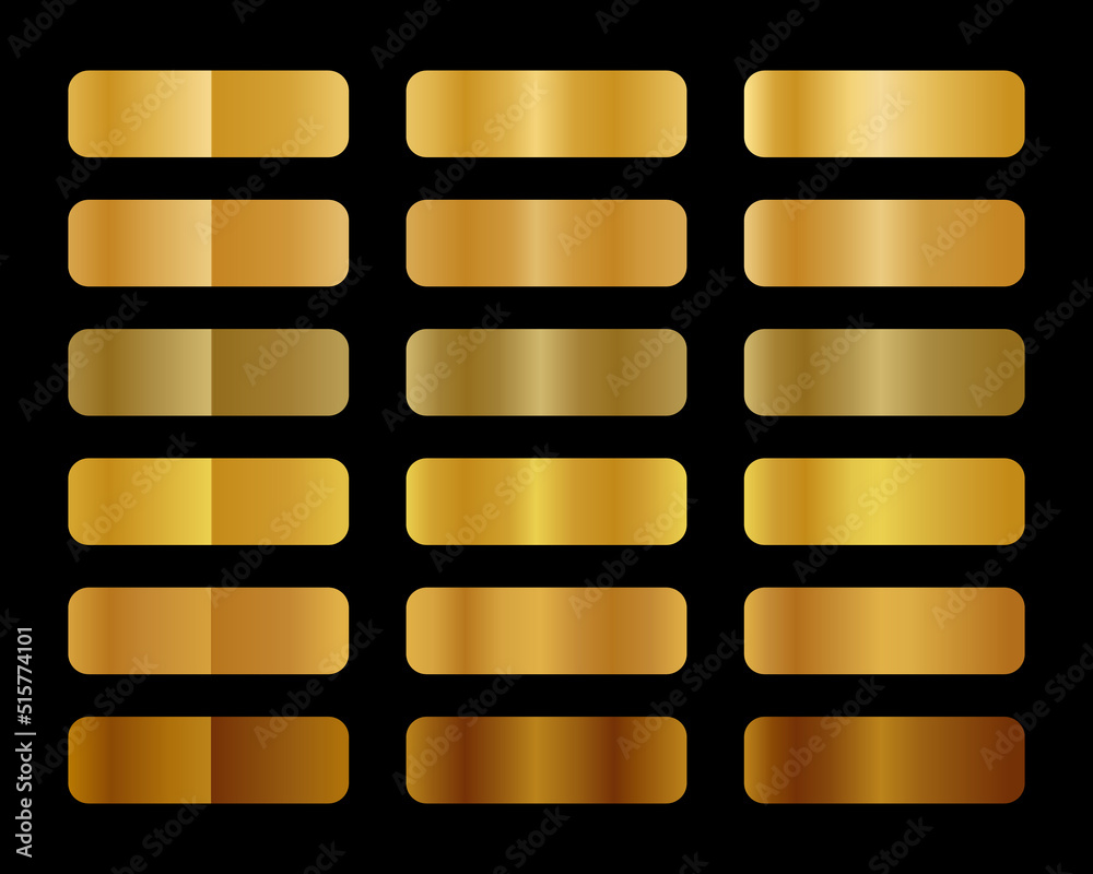 Elegant gold gradient color metallic collection background for design ...