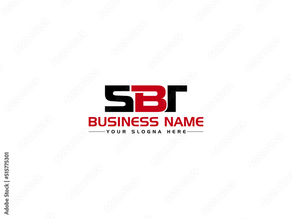 Letter SBT Logo Icon Vector, Creative SB s b t Logo Letter Vector Image ...