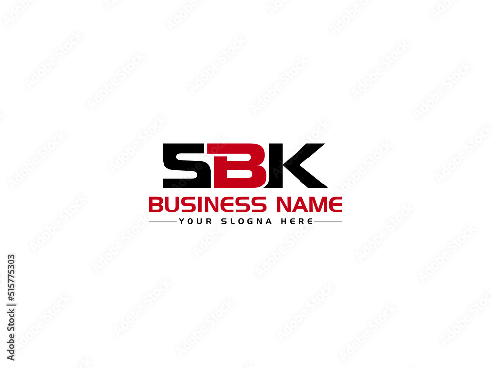 Letter SBK Logo Icon Vector, Creative SB s b k Logo Letter Vector Image ...