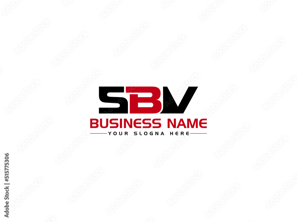 Letter SBV Logo Icon Vector, Creative SB s b v Logo Letter Vector Image ...
