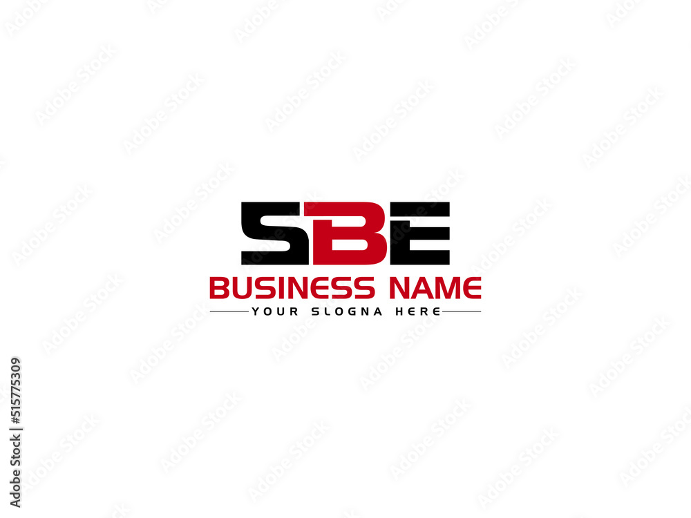 Letter SBE Logo Icon Vector, Creative SB s b e Logo Letter Vector Image ...