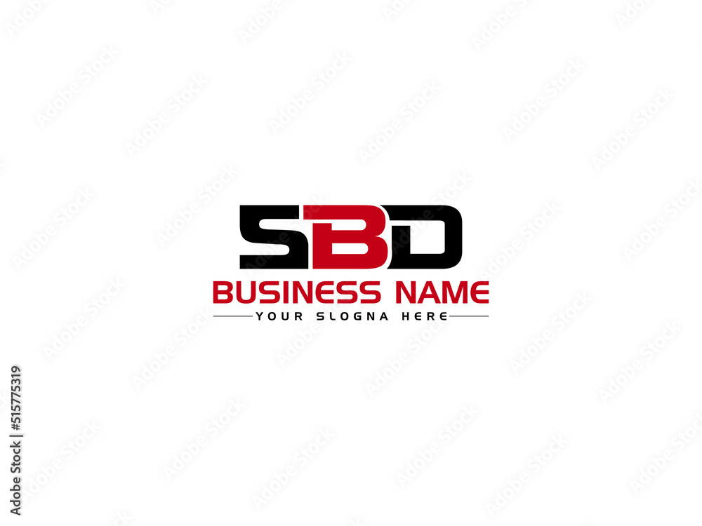 Letter SBD Logo Icon Vector, Creative SB s b d Logo Letter Vector Image ...