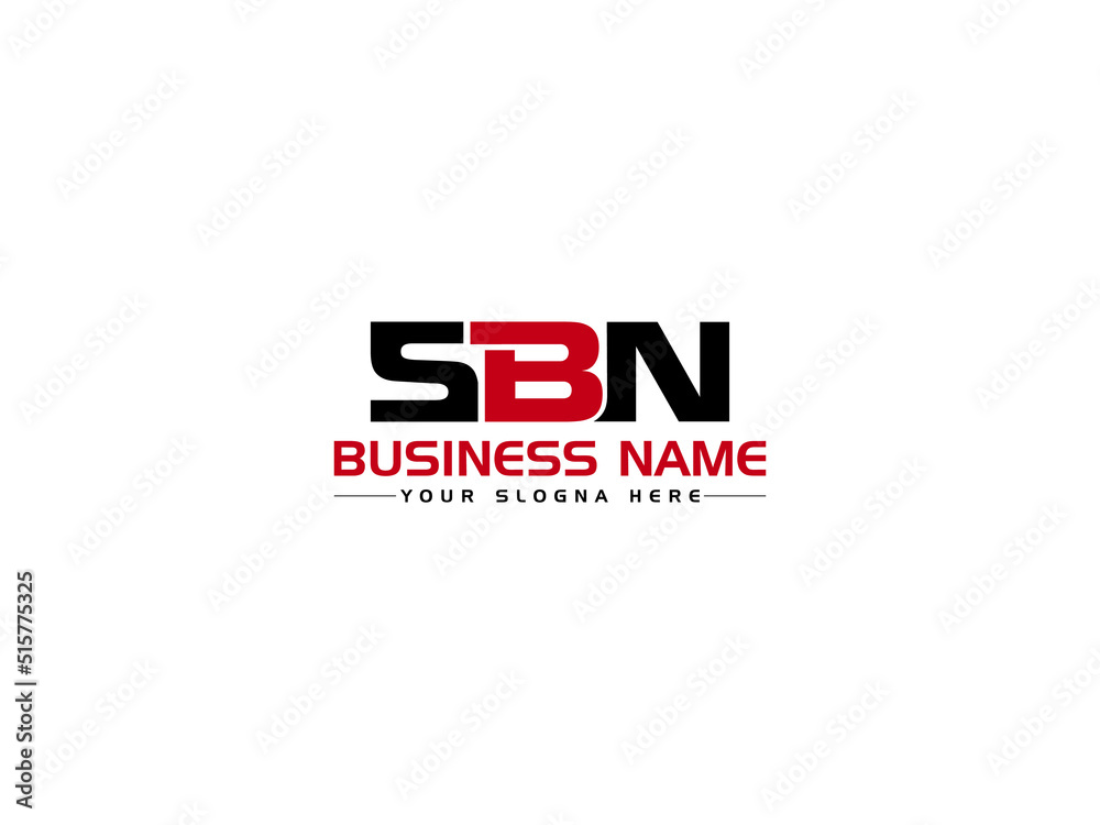 Letter SBN Logo Icon Vector, Creative SB s b n Logo Letter Vector Image ...