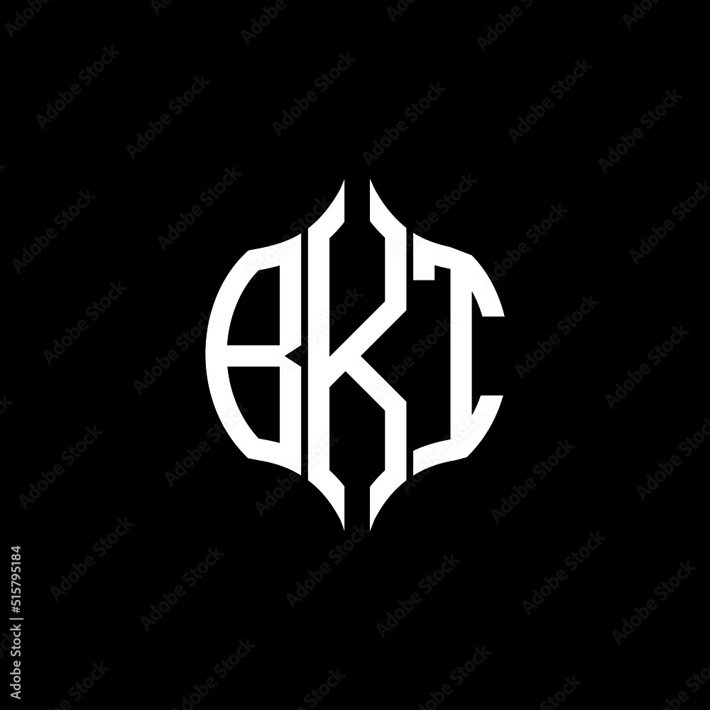 BKT letter logo. BKT best black background vector image. BKT Monogram ...