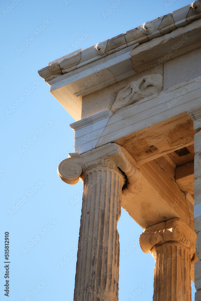 greek column Stock Photo | Adobe Stock