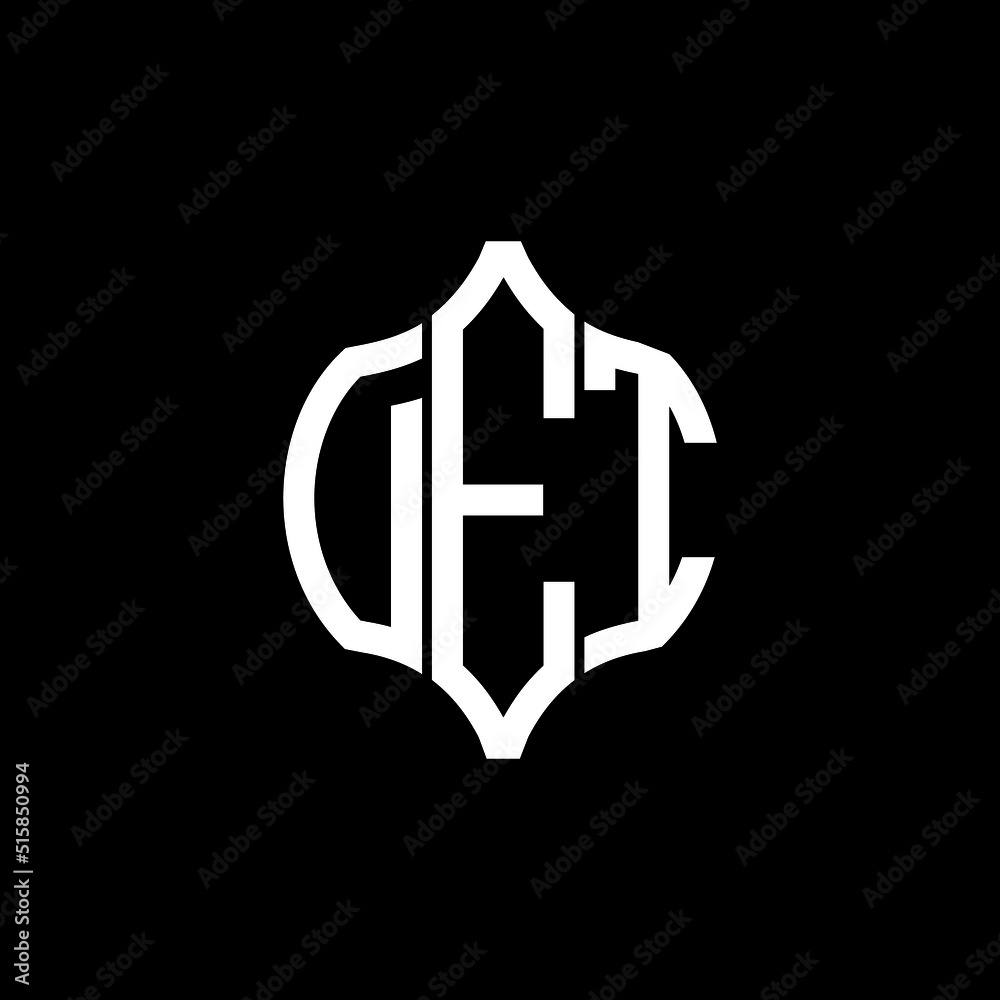 DET letter logo. DET best black background vector image. DET Monogram ...
