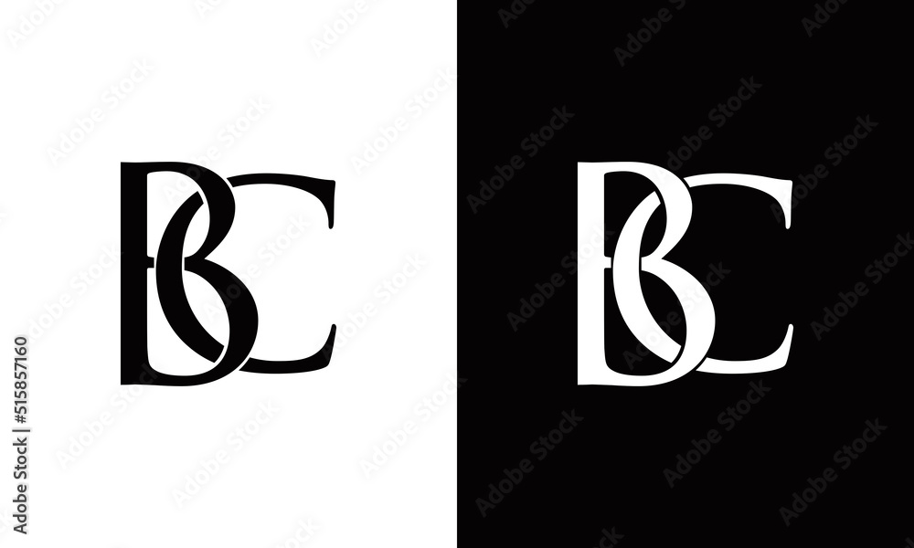 letter bc symbol logo Stock Vector | Adobe Stock