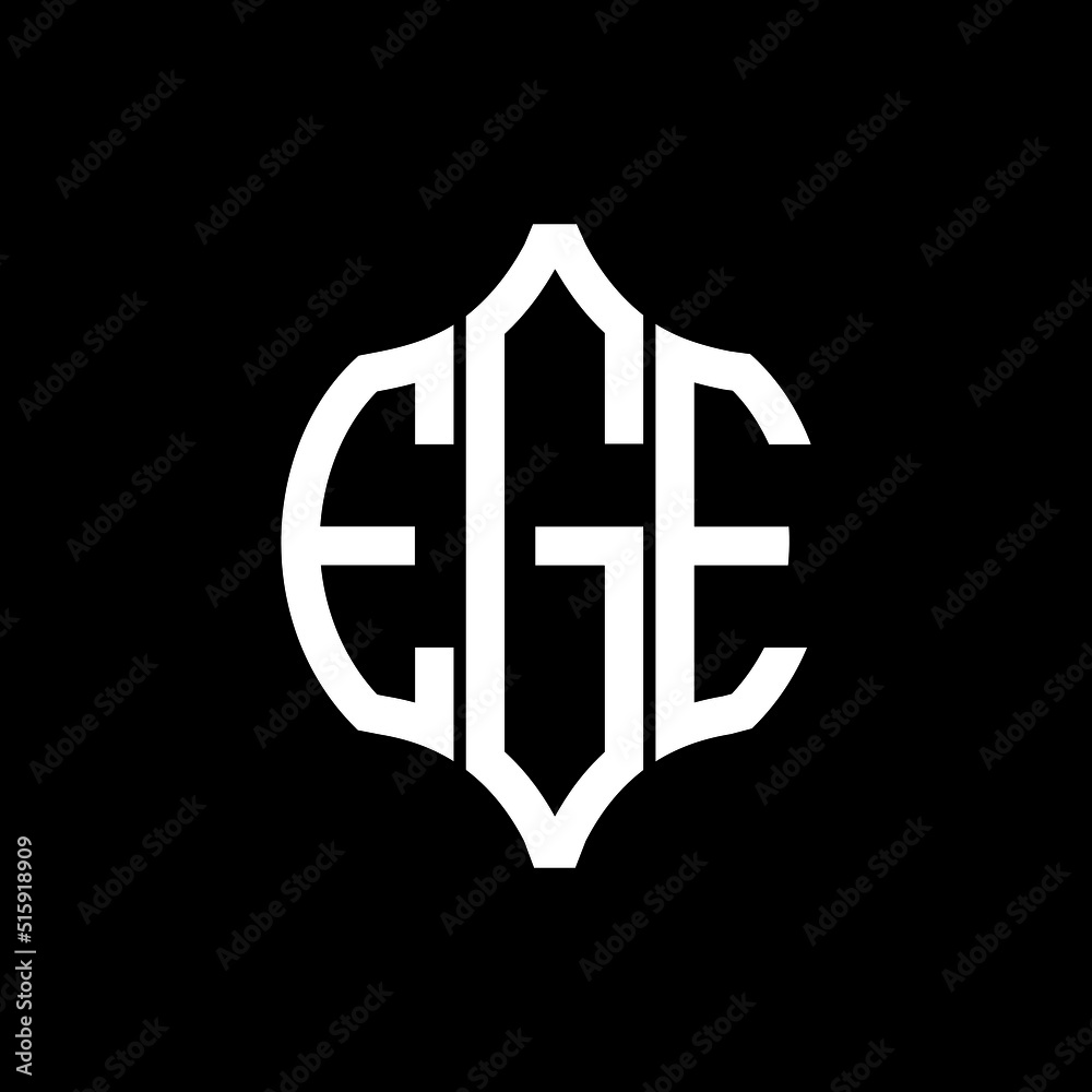 EGE letter logo. EGE best black background vector image. EGE Monogram ... EGE letter logo. EGE best black background vector image. EGE Monogram ...