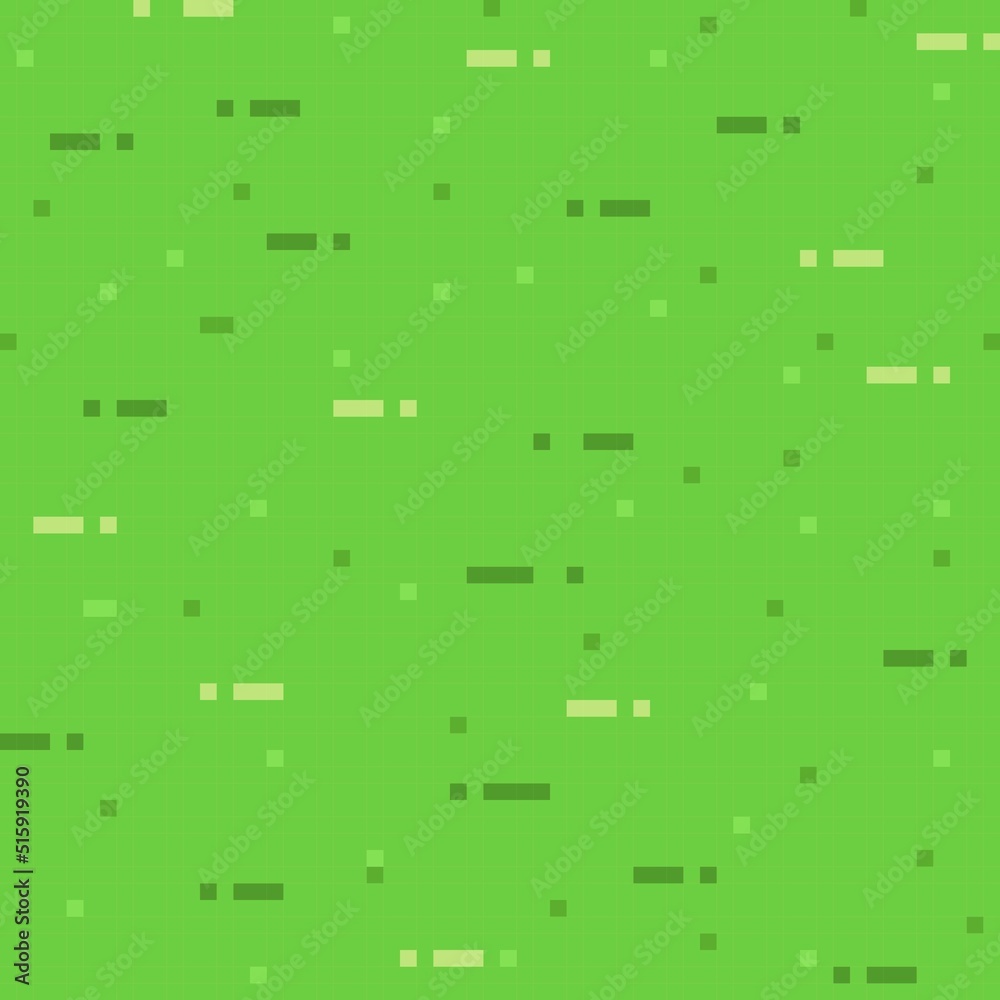 Grass Texture Pixel Art Vector Picture Stock Vector Adobe Stock