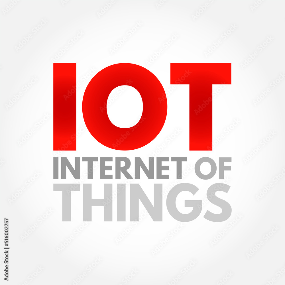 IOT Internet Of Things - physical objects that are embedded with sensors, software, and other ...