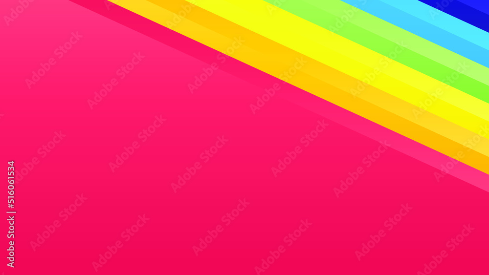 abstract rainbow background. Abstract red background with colorful ...
