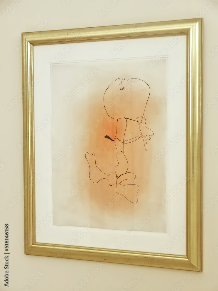 Joan Miro collection inside Serralves museum of Contemporary art in ...