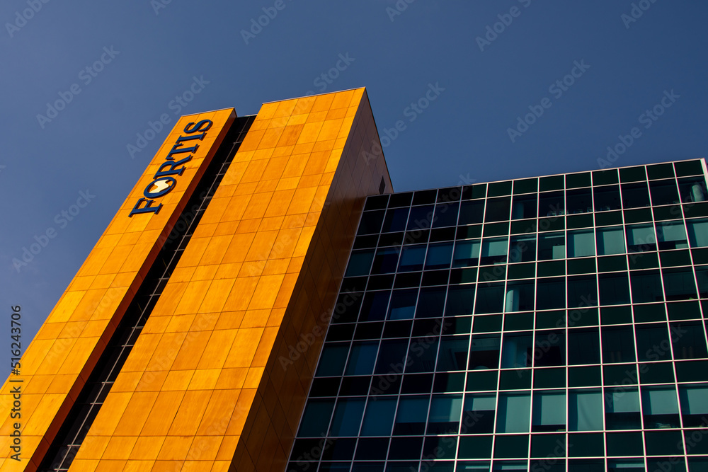 Foto Stock St. John's, Newfoundland, Canada -July 2022: The upward view ...