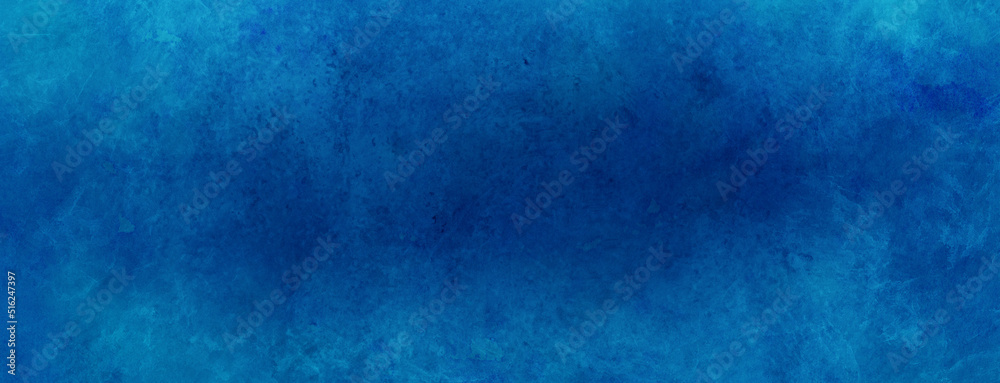 Blue paper background. Old vintage texture grunge design. Elegant dark ...