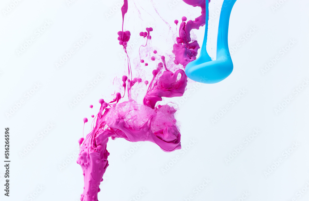 Abstract art background with flowing paints Stock Photo | Adobe Stock