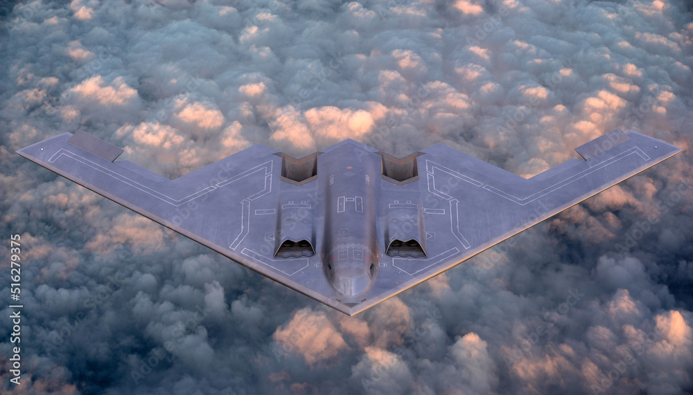 Northrop B-2 Spirit - American strategic bomber with reduced ...