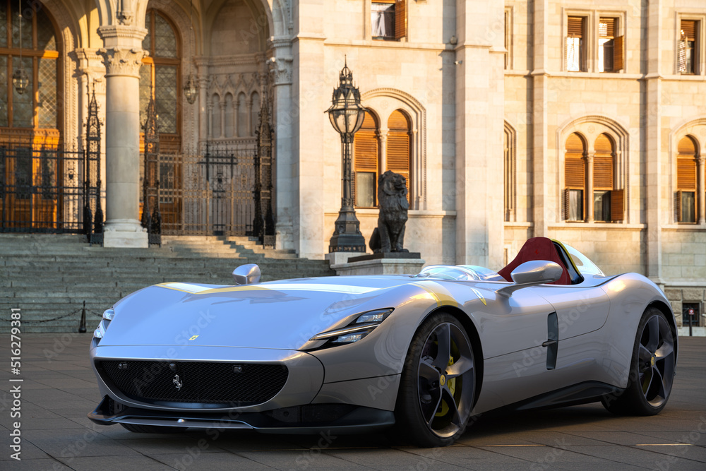 Ferrari Monza SP1 and SP2 are inspired by barchettas of the 1950s which ...