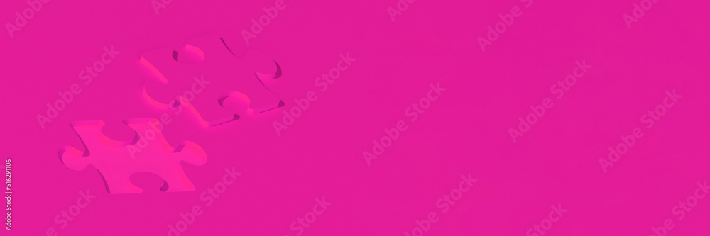 a piece of stone puzzle. Cutout from puzzle lies next to game ...