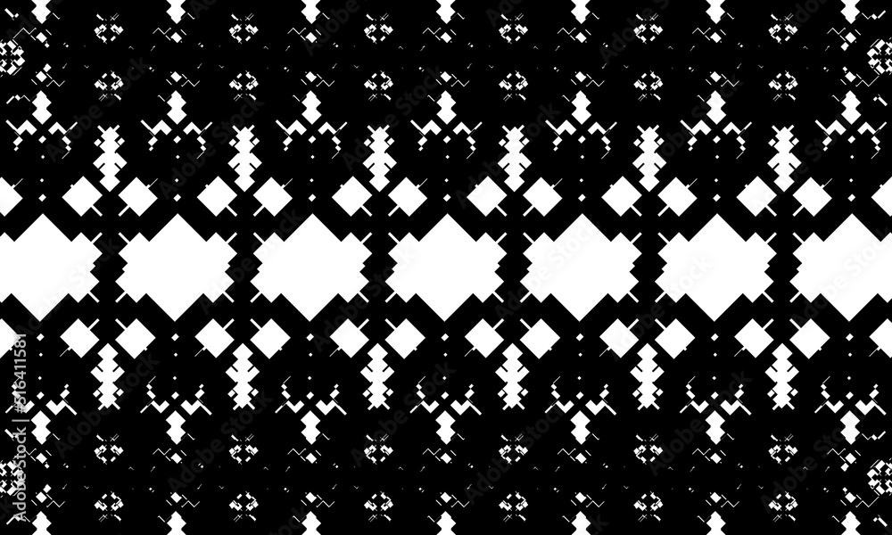 monochrome stylish patterns for modern design in the style of op art ...