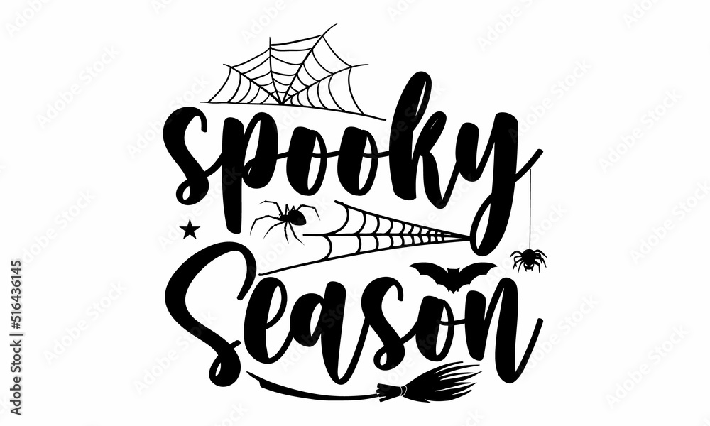 spooky season, Halloween SVG, t shirt designs, Halloween mystical quote ...