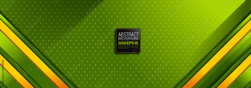long rectangle green yellow bright color luxury abstract background ...