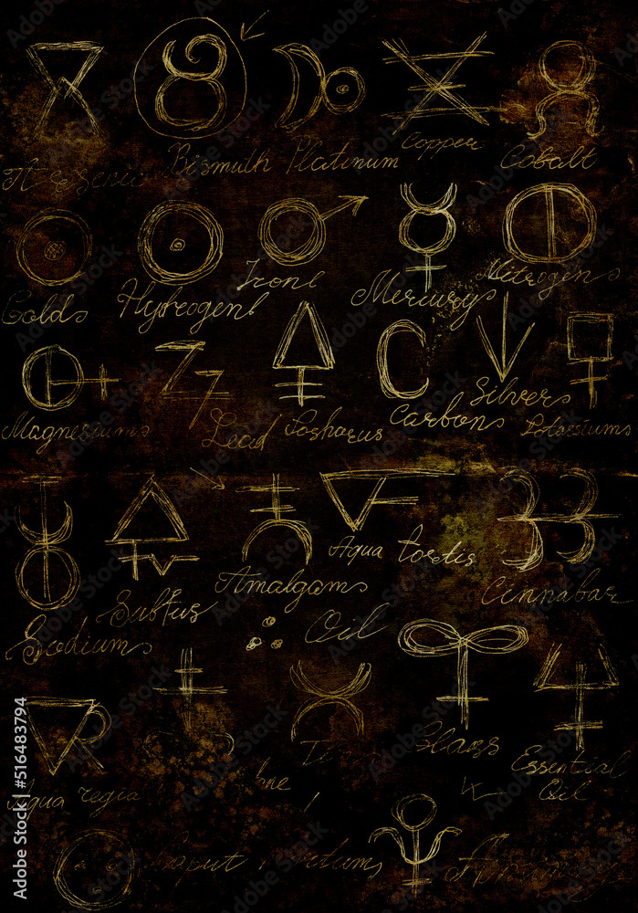 Coffin. Card of Lenormand oracle deck Gothic Mysteries. Stock ...
