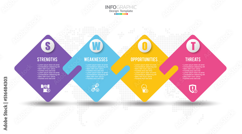 weakness; strength; swot; chart; vector; business; diagram; icon ...