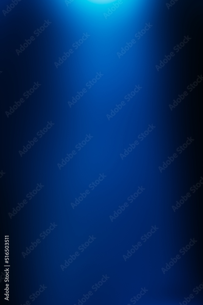 Defocused glow. Blur light leak. Sci-Fi illumination. Bokeh neon navy ...